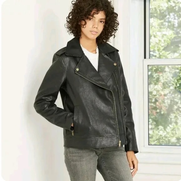 Universal Thread | Jackets & Coats | Universal Thread Faux Leather ...